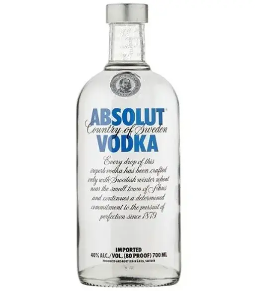 Absolute Vodka Blue 40% Nrf 750ml | Booze Byte